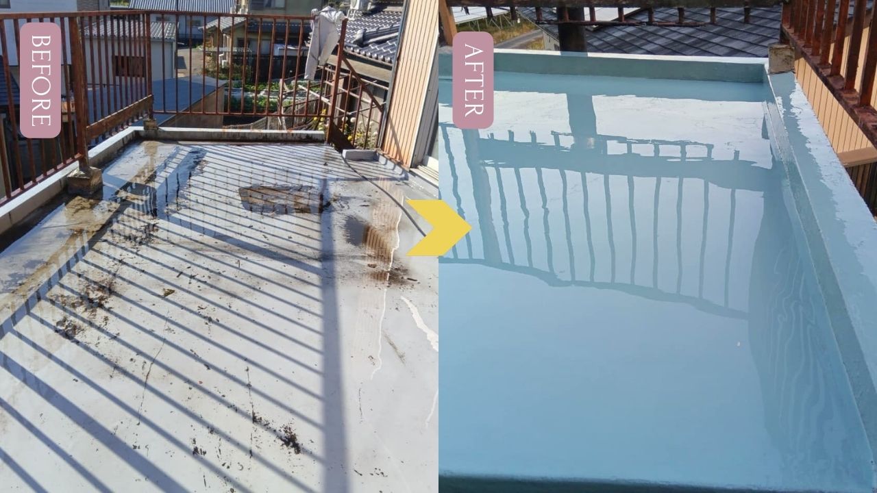 雨漏れに伴う住宅の防水工事【多気町】 | タケガワ塗装 | 三重県松阪市の外壁塗装はお任せください！